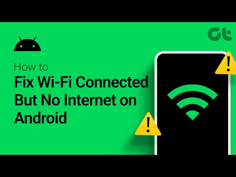 How To fix Wi-Fi Connected But No Internet On Android