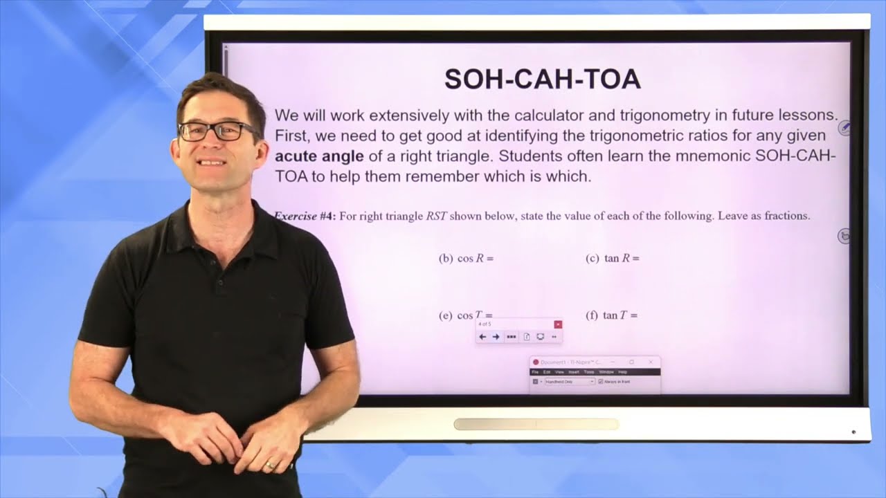 N-Gen Math Geometry.Unit 8.Lesson 2.The Trigonometric Ratios