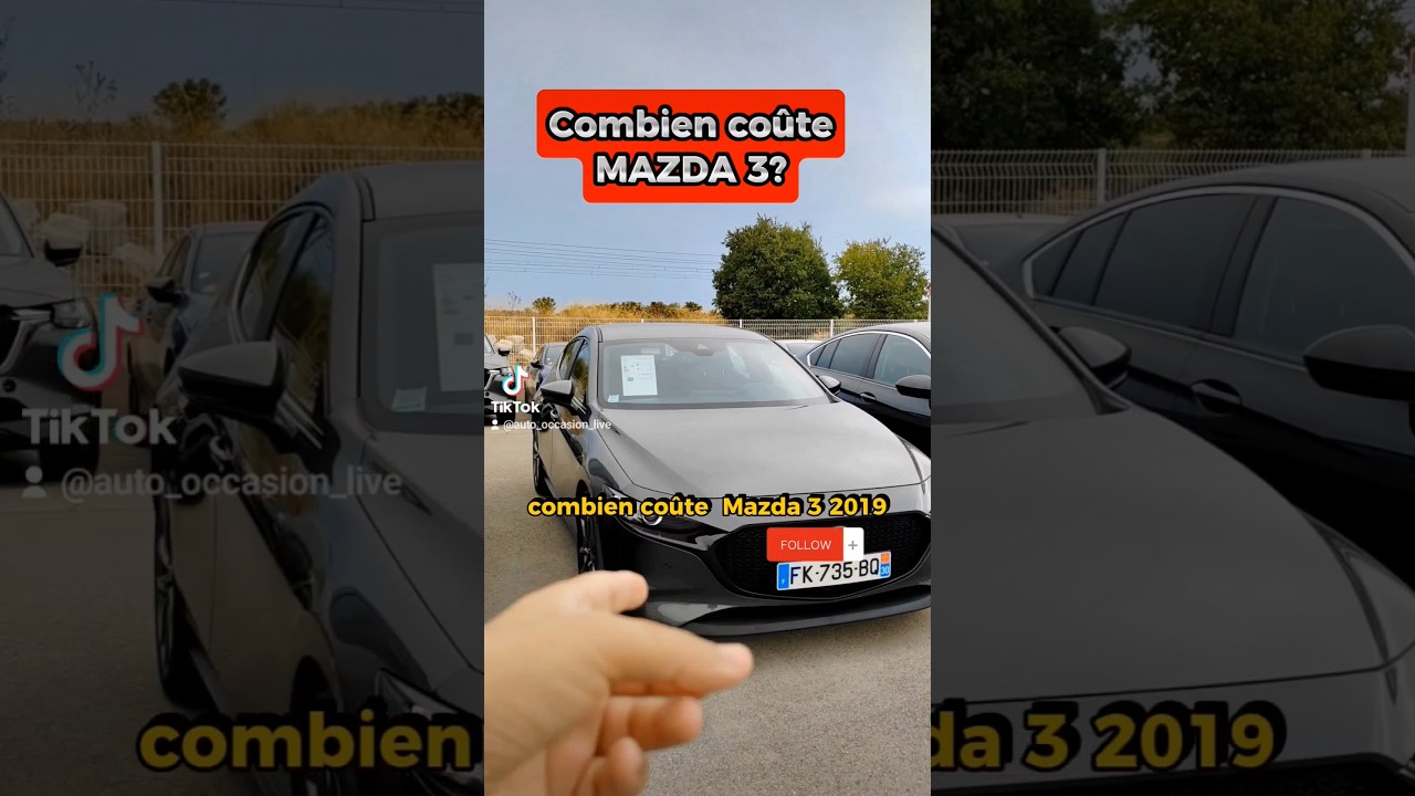 how much does a used Mazda 3 cost?