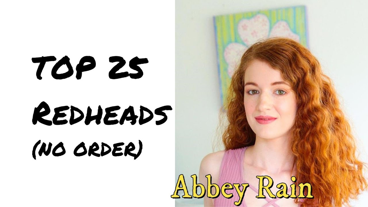 My Top 25: Red Head Fun Stars