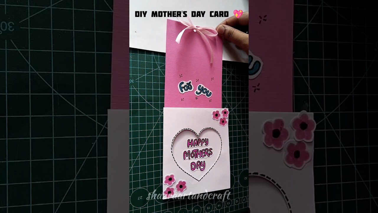 DIY mother's day card 💖