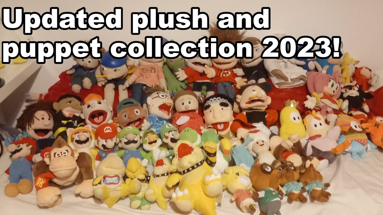 Updated plush and puppet collection 2023