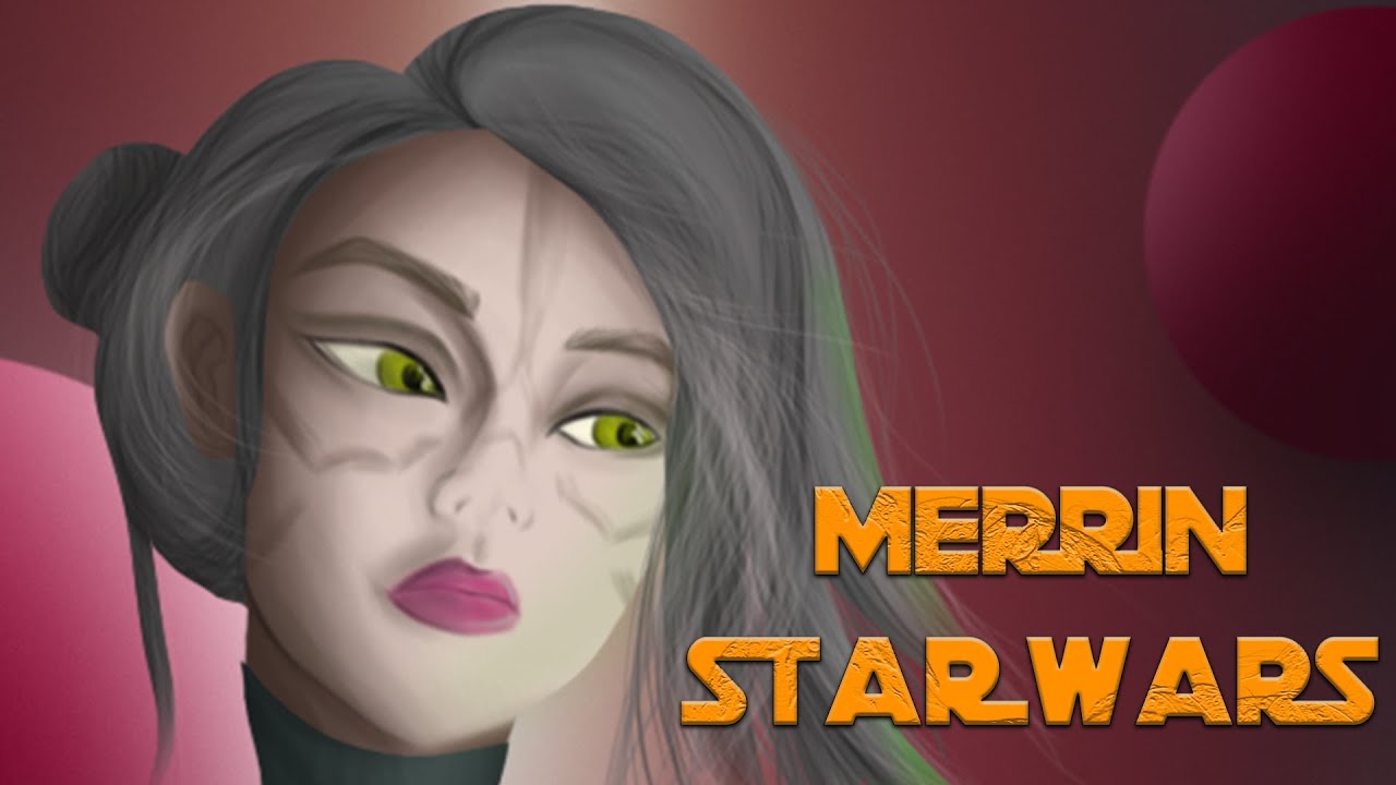 Nightsister Merrin - Star Wars Jedi Fallen Order [Drawing Process]