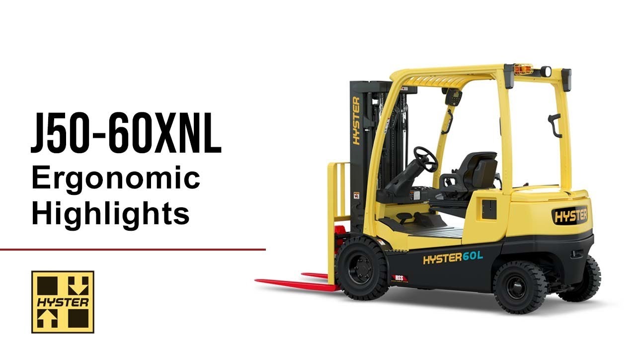 J50-60XNL Ergonomic Highlights