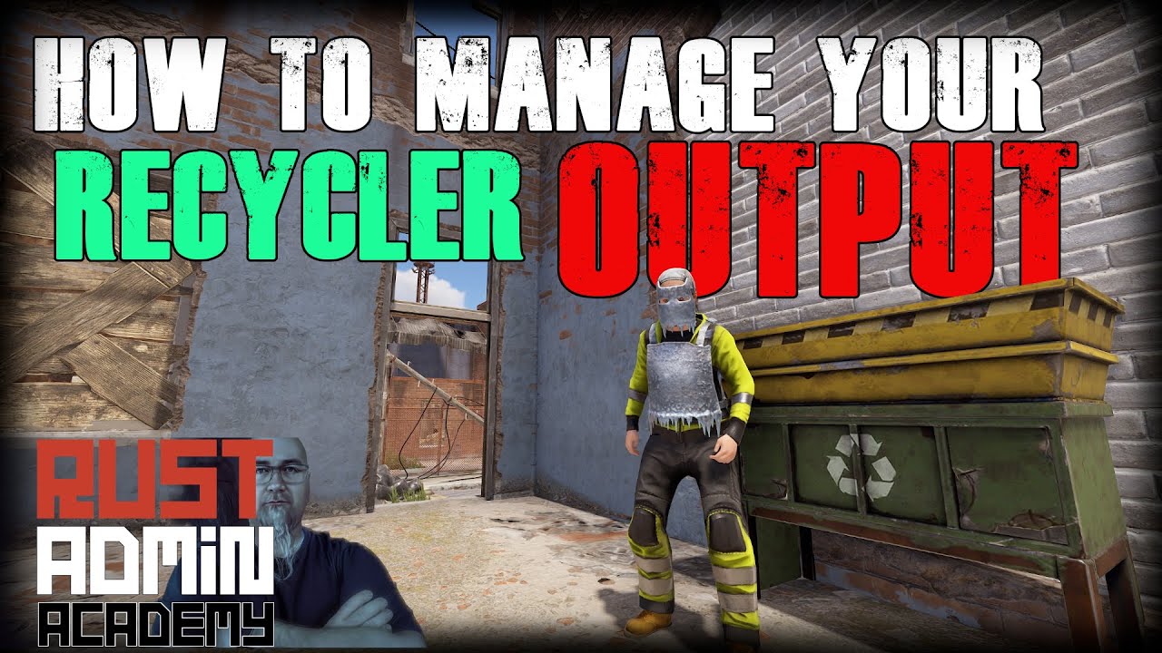GitHub - WheteThunger/RecycleManager: Plugins for Rust servers that ...