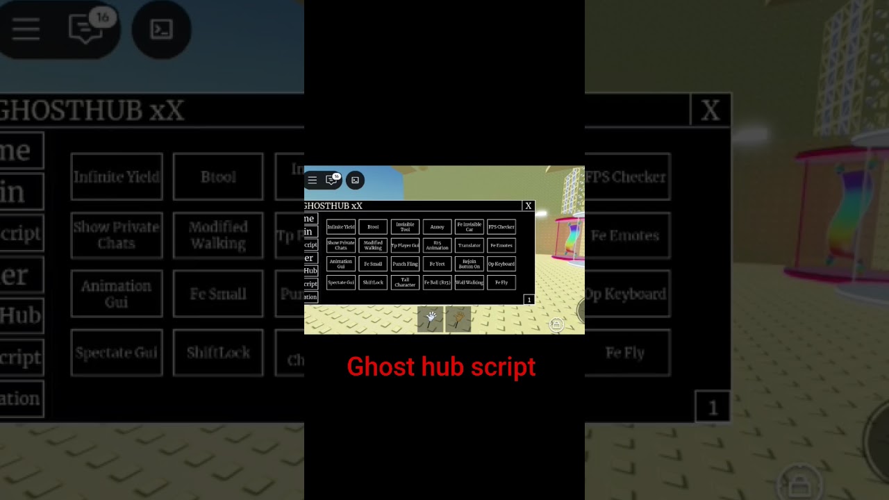 ghost hub script