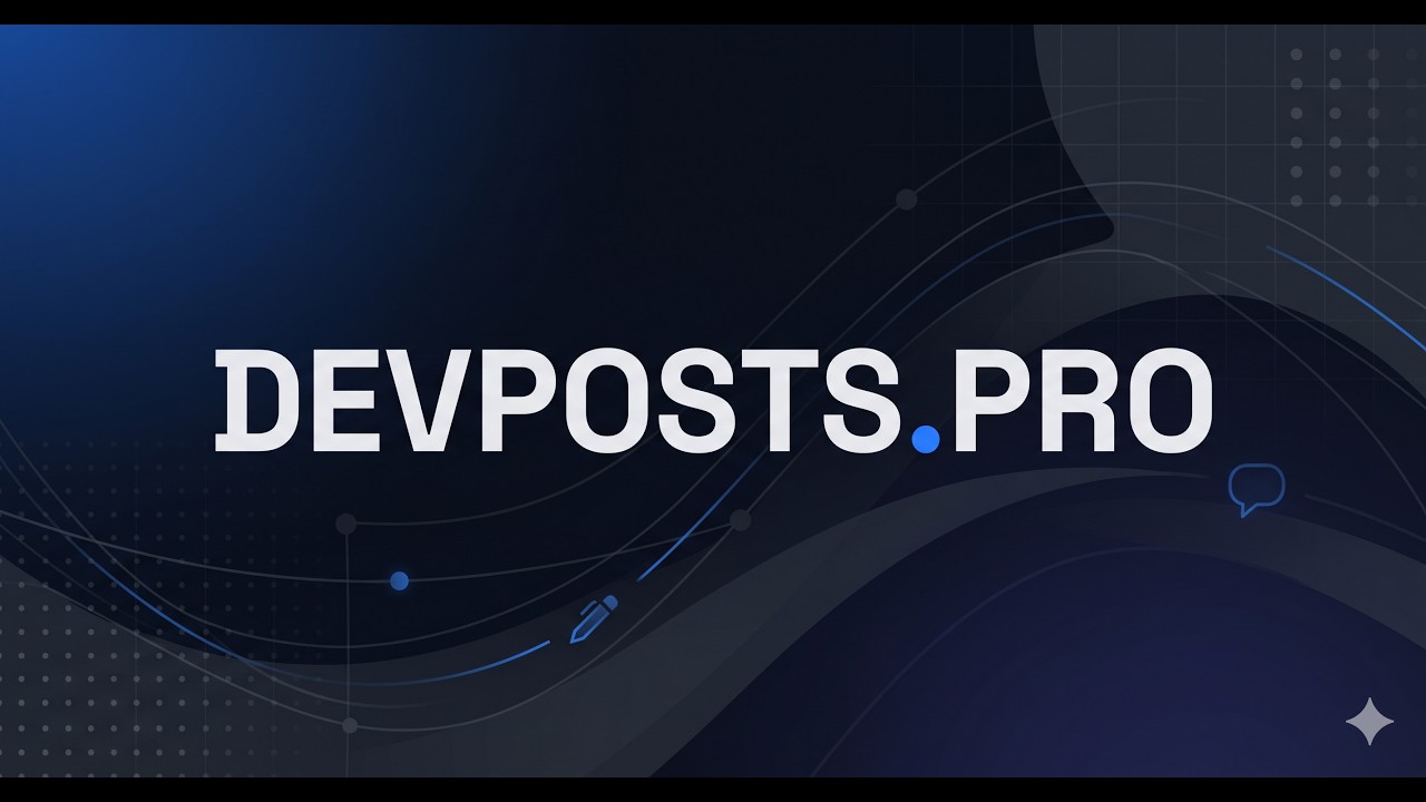 Next.js Full Stack Project with AI — DevPostS Pro Demo Video