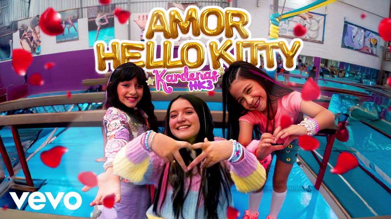 Lyrics & Translations of AMOR HELLO KITTY by Kardenas Hk3 | Popnable