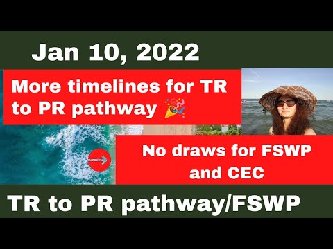 Jan 10 Timelines for TR to PR pathway/FSWP and CEC update