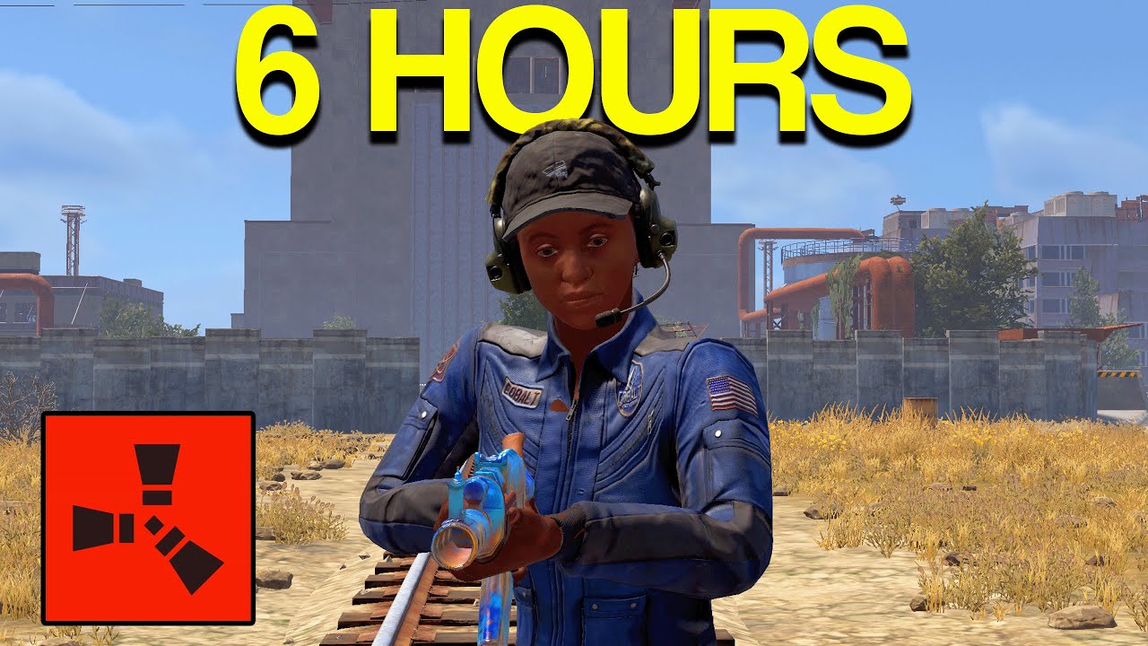 I PLAYED SOLO RUST FOR 6 HOURS (Blooprint Full VOD 08/11/2025)