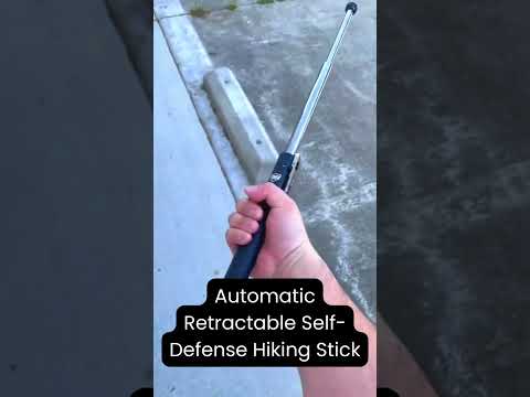 Secure Your Next Hike with This Self-Defense Hiking Stick