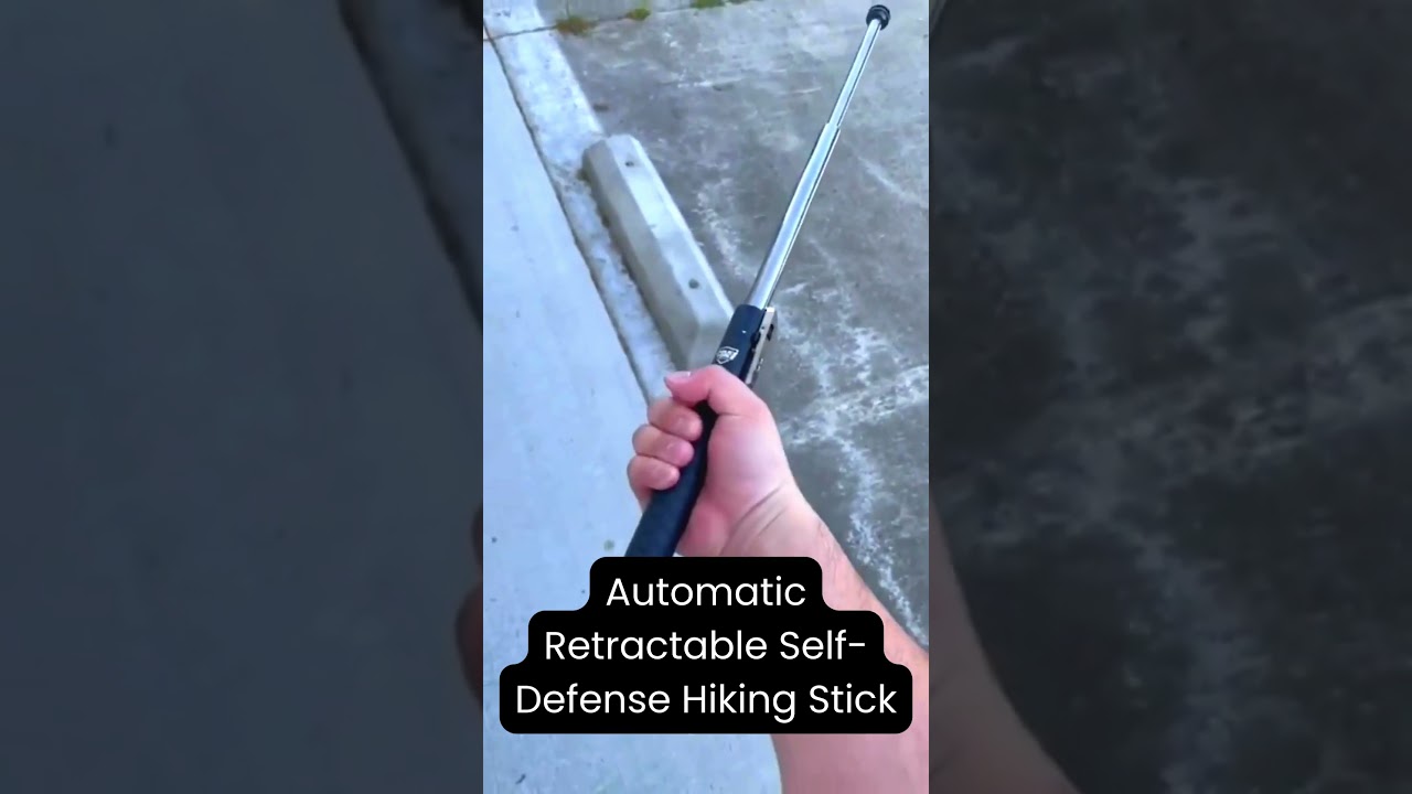 Secure Your Next Hike with This Self-Defense Hiking Stick