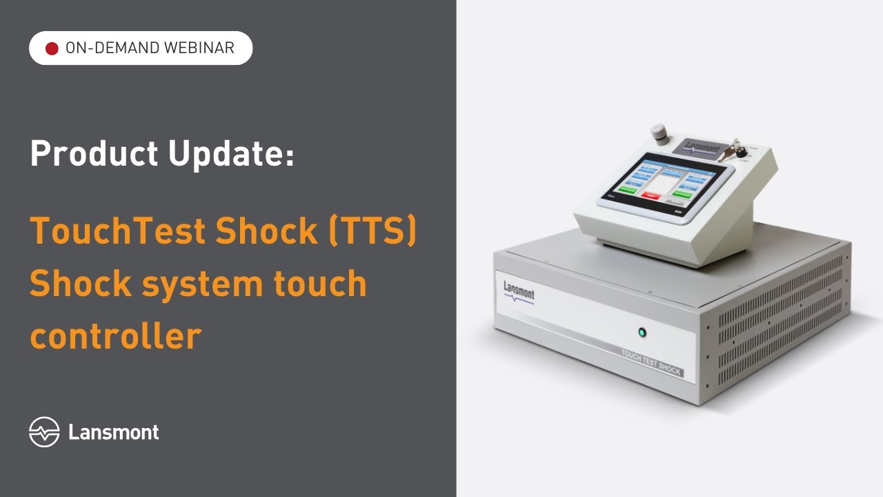 Product Update: TouchTest Shock (TTS) - Shock system touch controller