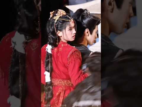#Zhangjingyi and Chenzheyuan on the set of 🎬Drama #ChasingDreams