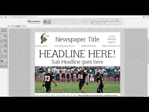 Print a Newspaper and How to Make a Newspaper