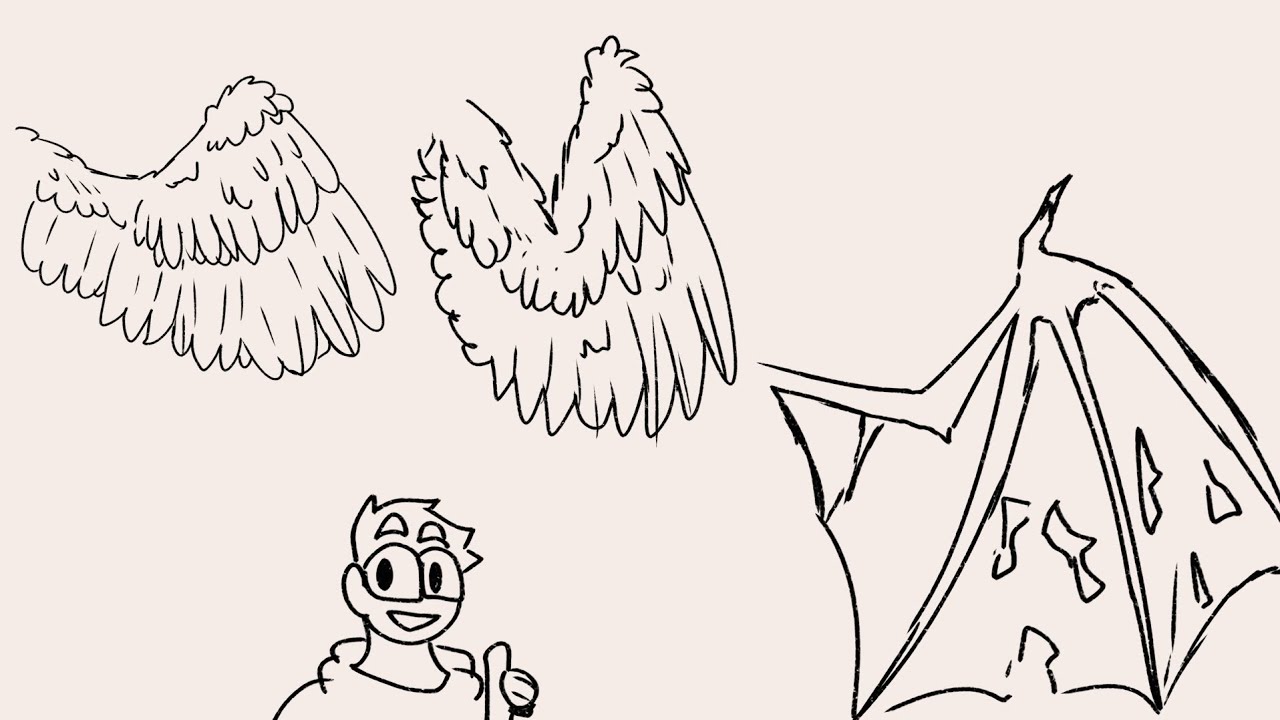 TUTORIAL DE CÓMO DIBUJAR ALAS 🐦