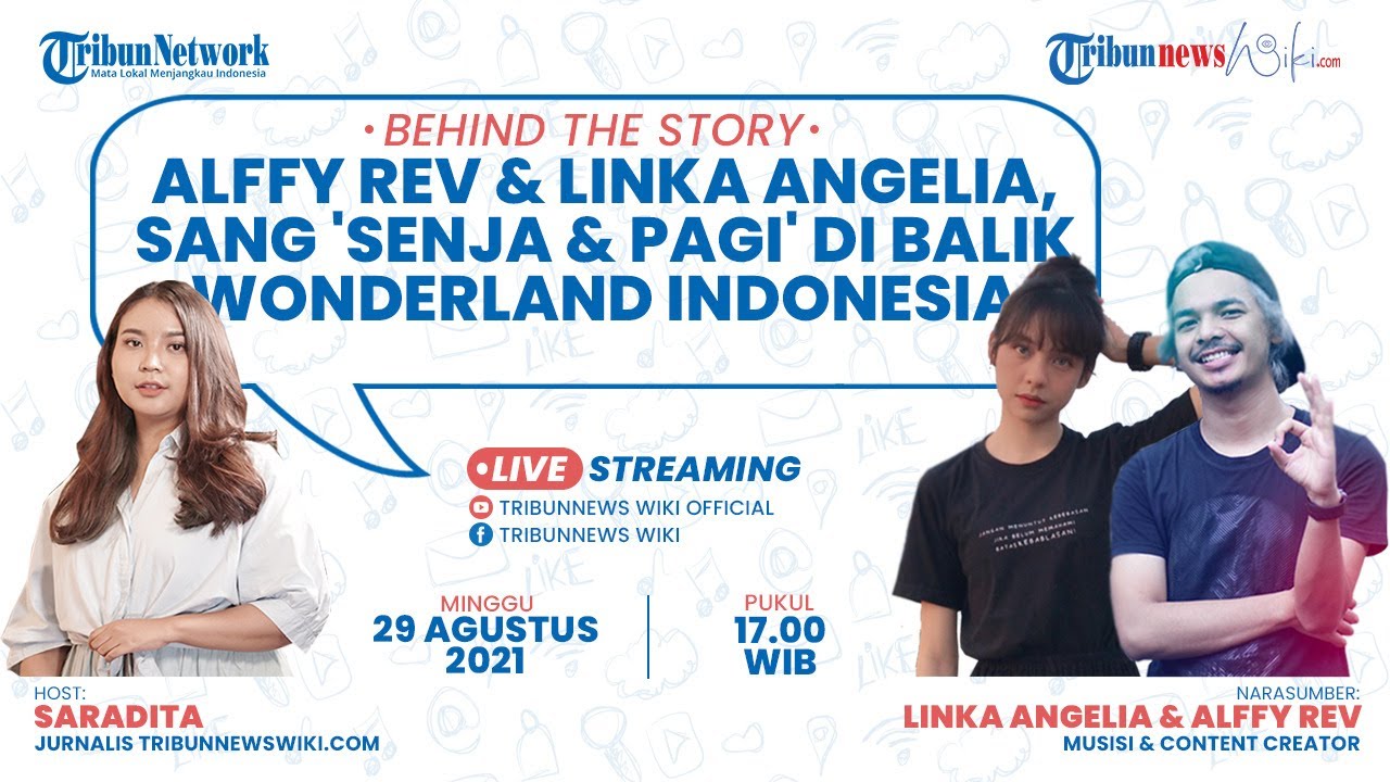 BEHIND THE STORY: Alffy Rev & Linka Angelia, Sang Senja dan Pagi di ...