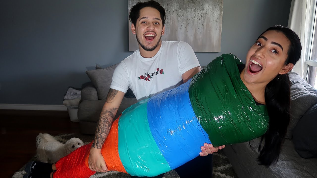 DUCT TAPE CHALLENGE! *SECOND ATTEMPT*