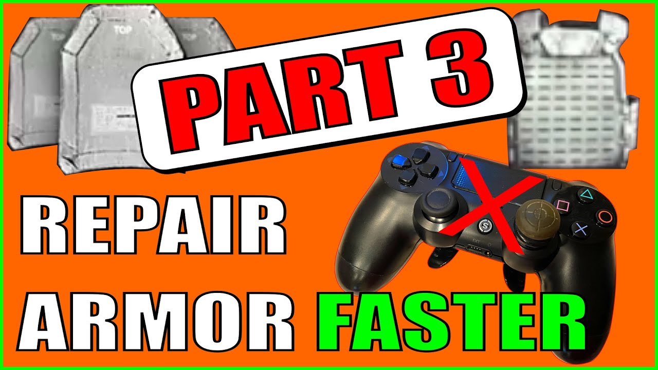 Repair Warzone Armor Plates Fast! (Episode 3: Controller vs. Keyboard)