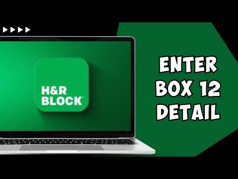 How To Enter Box 12 Details From Your W-2 in H&R Block (2024)