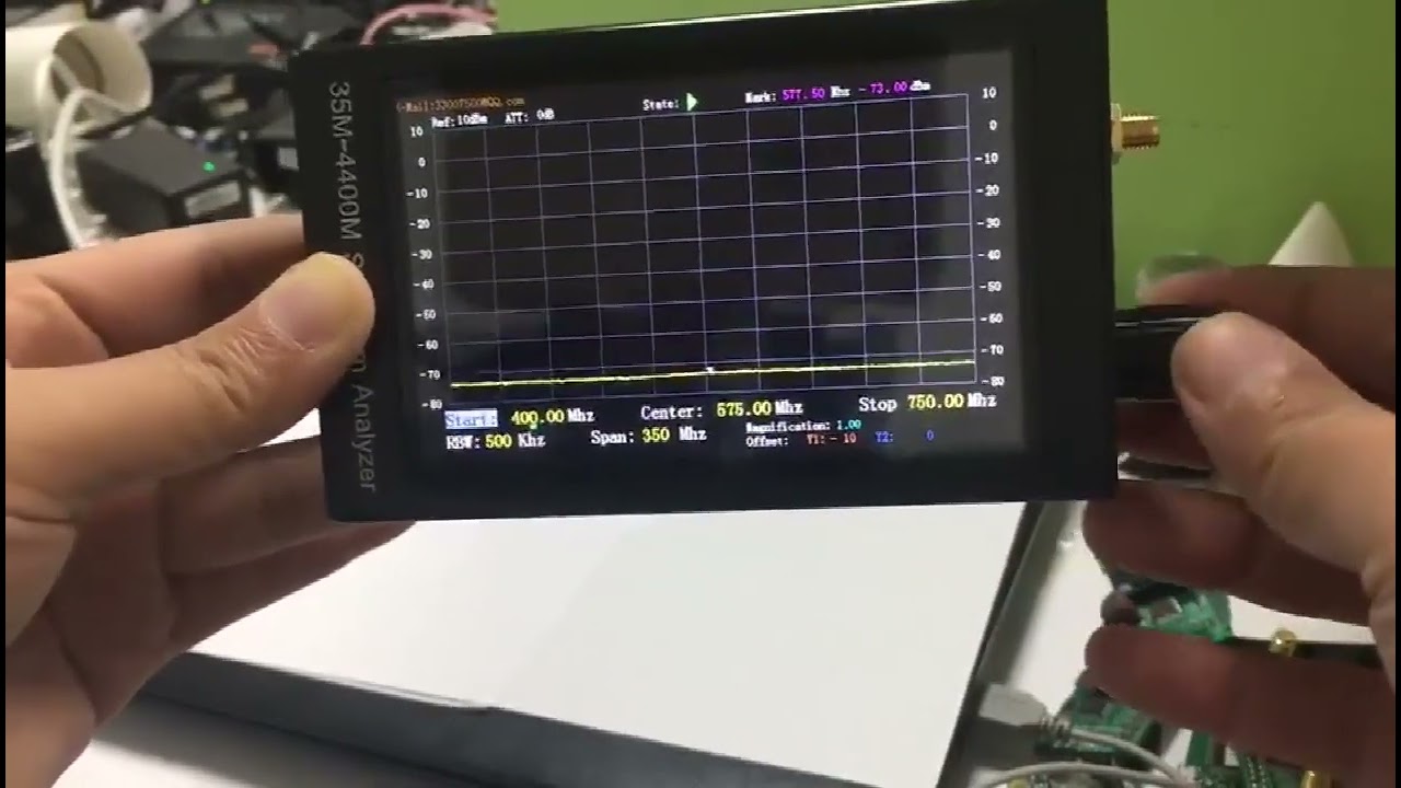 SPA4400 HandHeld Spectrum Analyzer 35MHz·4400MHz