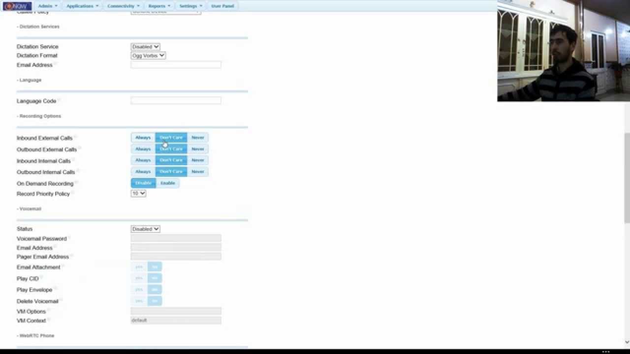 AsteriskNOW - Tutorial