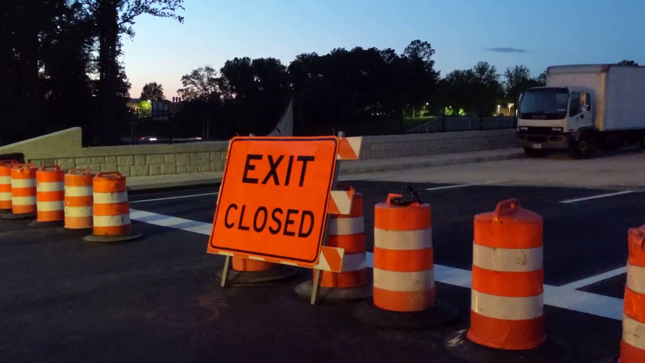 First walk over new Watkins Mill Road Interchange with Interstate 270