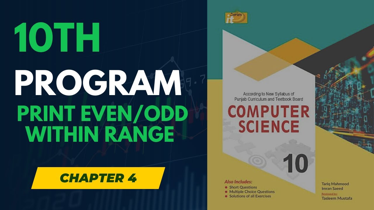 C Program to Print Even or Odd Numbers within a Given Range