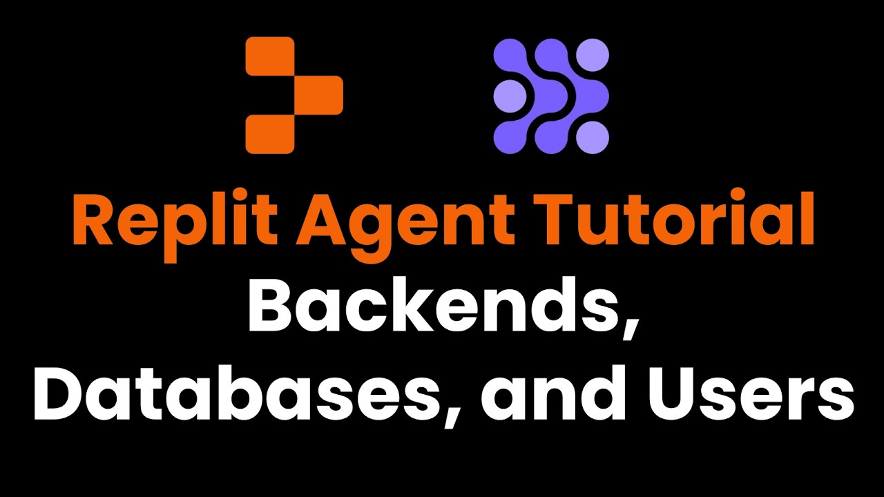 Replit Agent Backends, Databases, Users, Authentication & More - Full Tutorial