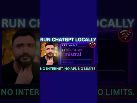 Run ChatGPT on Your Mac – No Internet Needed!