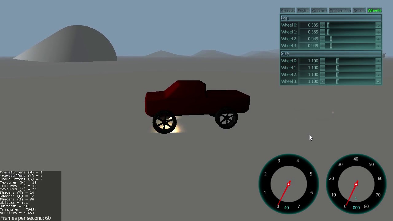 JmonkeyEngine - Adding Wheelspin