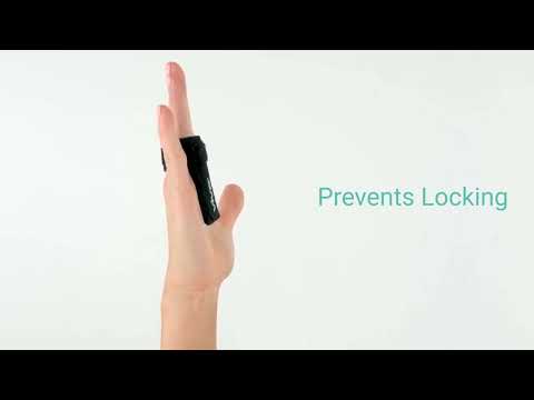 Trigger Finger Splint by Vive Best Support Brace For Straightening Curved, Bent & Locked Thumb