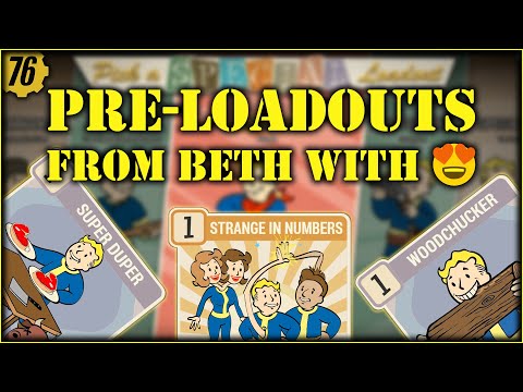 Fallout 76 PTS - New Pre-Loadouts. Let's check Best Choices ONLY!