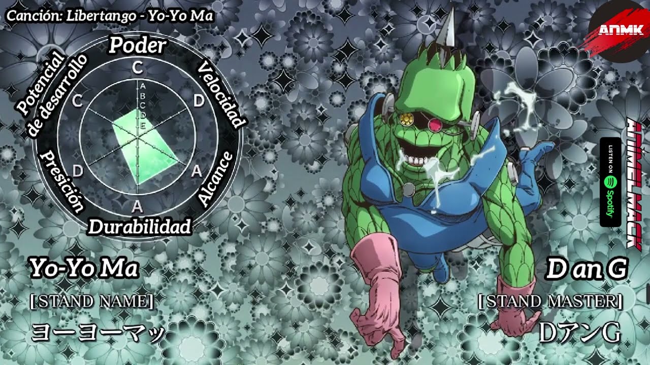 ALL Stands Stats + Music References from STONE OCEAN  ストーンオーシャン JOJO´s BIZARRE ADVENTURE ジョジョの 奇妙な冒険