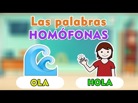 Las Palabras Homófonas