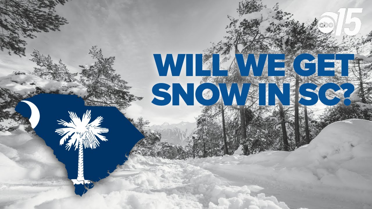 Chance of snow in SC this weekend, cold all week
