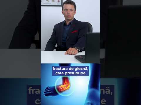 Cea mai frecventă afecțiune la nivelul gleznei este entorsa