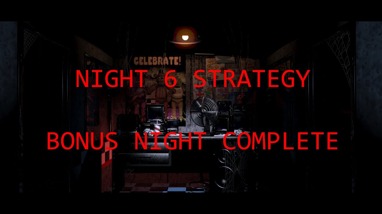 How to beat FNaF 1 - Night 6 Walkthrough | FNaF Academy