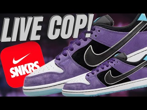 LIVE COP : NIKE SB HALEY WILSON DUNK LOW & STOCK COUNTS ARE EXTREMELY LOW!!