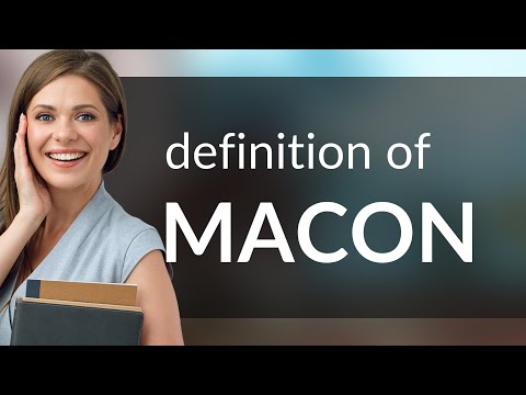 Macon • definition of MACON