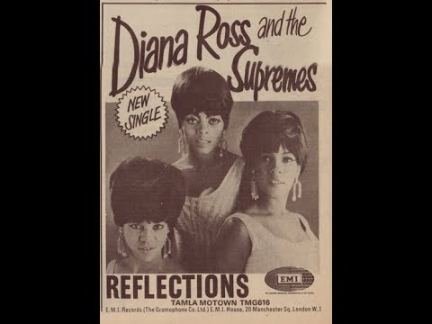 The Supremes - Reflections (karaoke version with lyrics)
