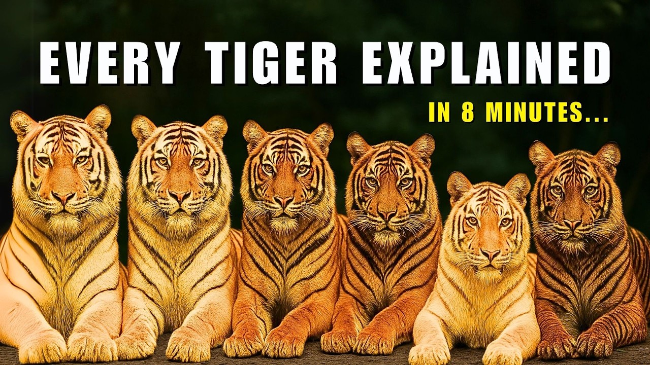 Every Tiger Explained in 8 Minutes