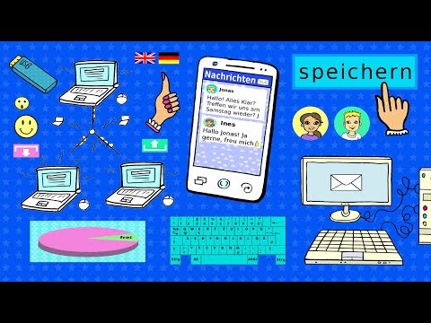Deutsch lernen: Computer / digitale Kommunikation / Internet / Nachrichten / soziale Netzwerke