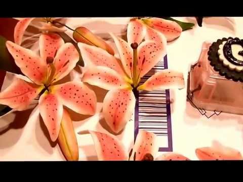 Stargazer Lilies - A Wedding Gift For My Brother-In-Law and His Wife