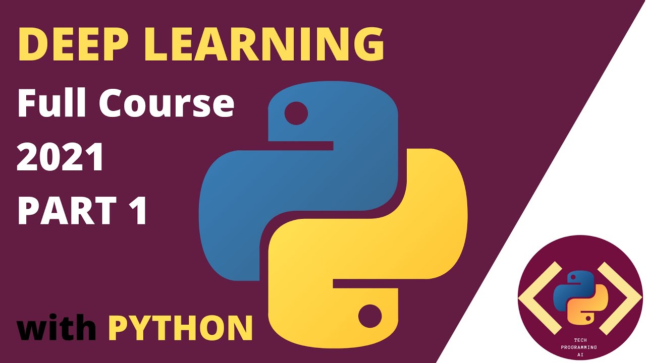Deep Learning tutorial PYTHON for beginners (with Examples) - PART 1