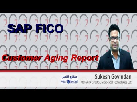 SAP FICO - Customer Aging Report
