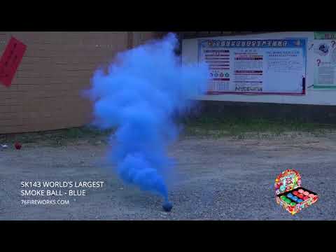 World’s Largest Smoke Ball – Giant Softball-Sized Smoke