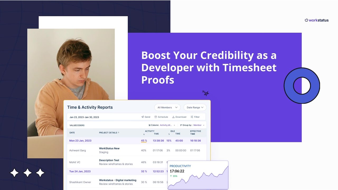 Boost Your Credibility as a Developer with Timesheet Proofs | Workstatus