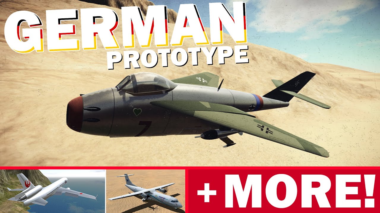 Blowing Up A German Jet Prototype!  -  Simple Planes