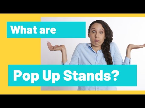 A Guide to Buying Pop Up Stands for an event for beginners